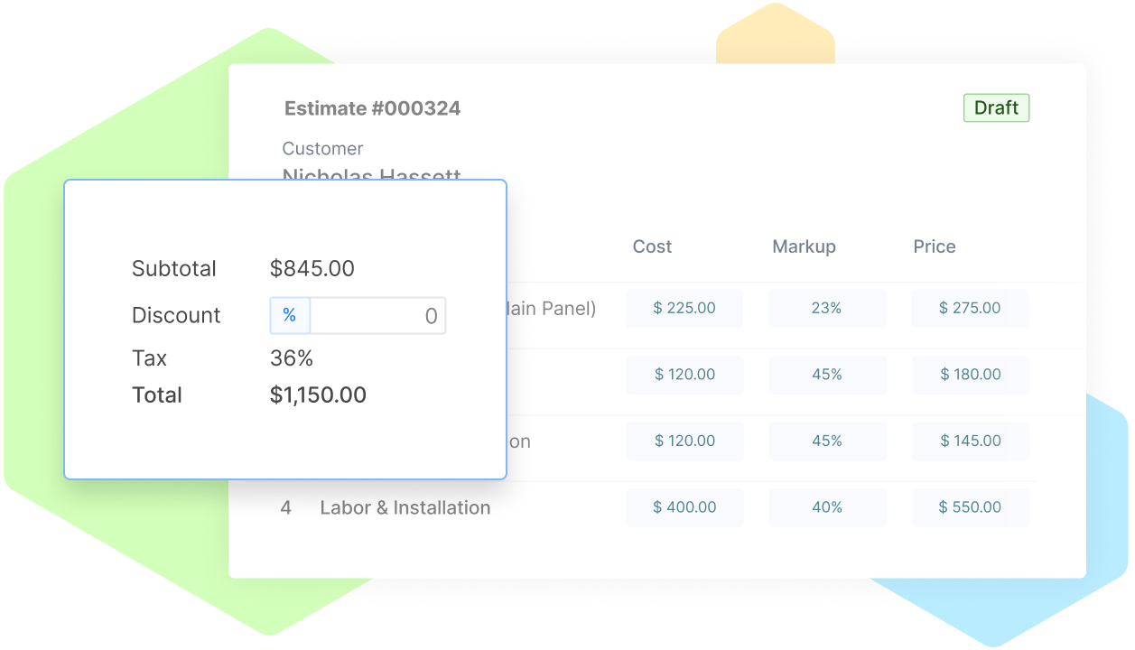 Contractor Estimate Software | Cinderblock